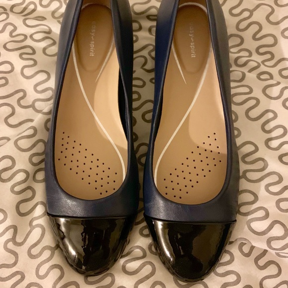 Easy Spirit | Shoes | Easy Spirit Apricot Dress Shoes Blue Leather ...
